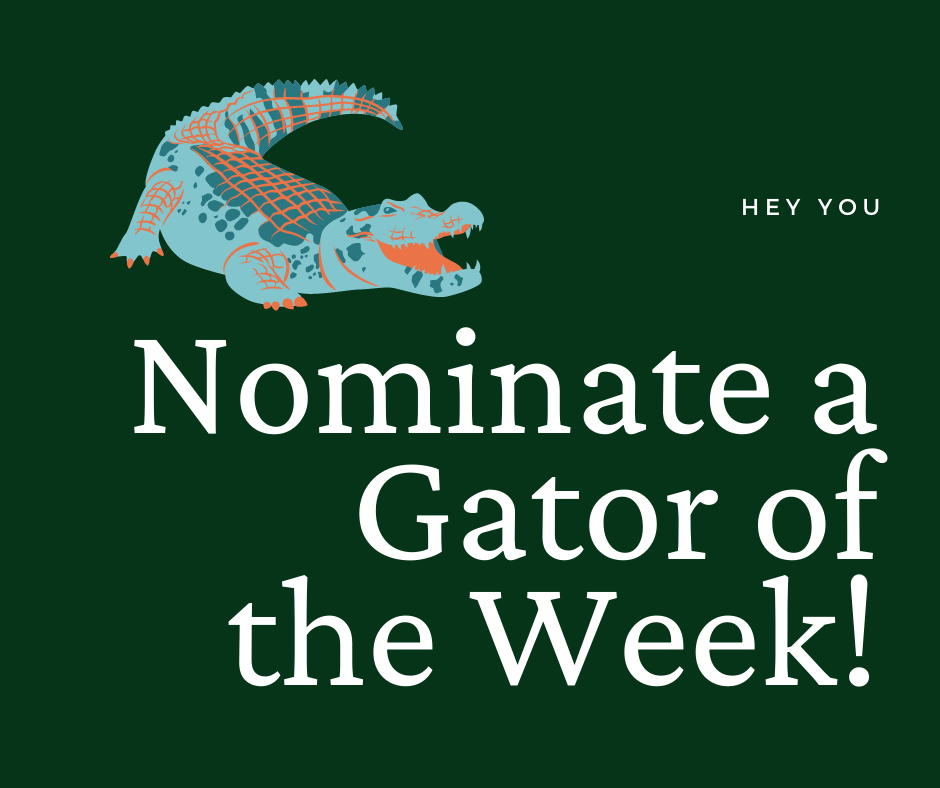 Who do you think should be Gator of the Week? – The Gator's Eye