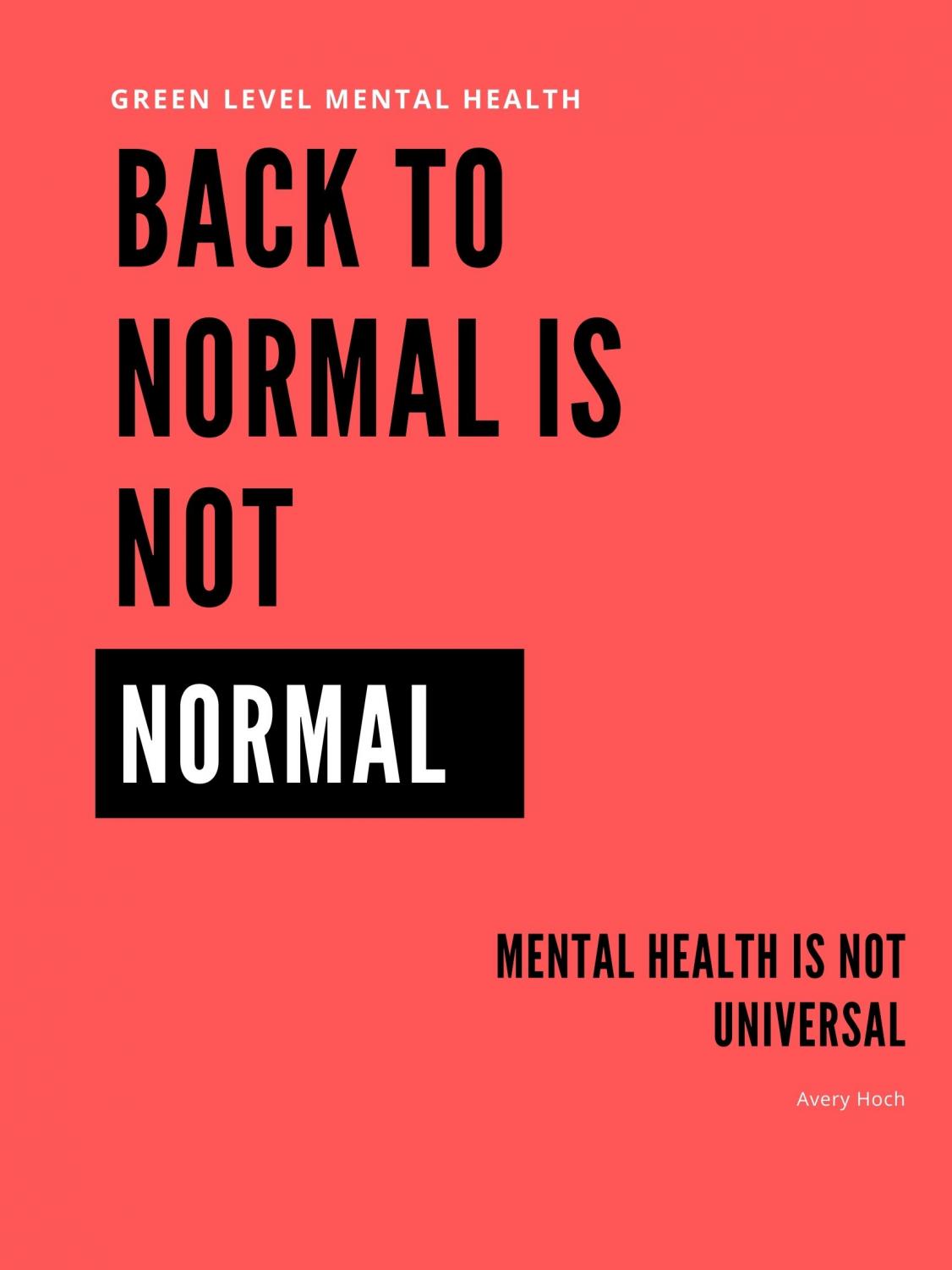 Back to Normal is Not Normal – The Gator's Eye
